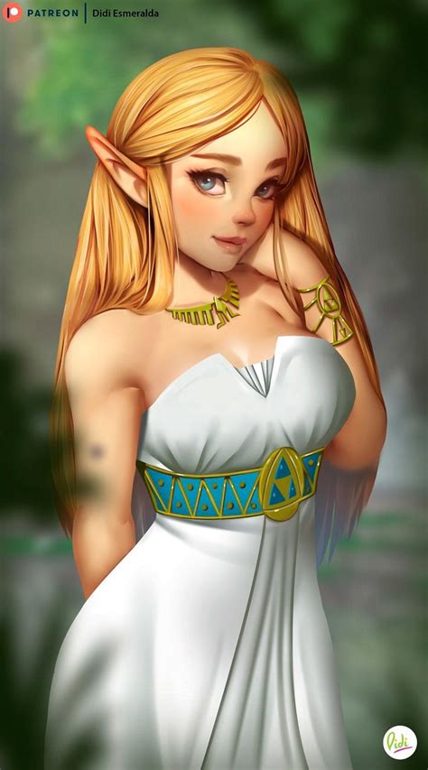 Princess Zelda By Didi Esmeralda The Legend Of Zelda Breath Of The