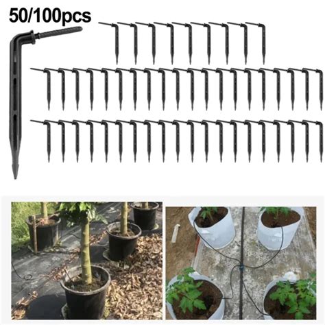 ÉMETTEURS D IRRIGATION MICRO goutte à goutte durables de 3 mm 50 pièces