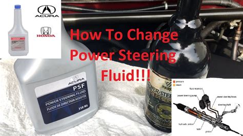 How To Change Honda Power Steering Fluid Cheap And Easy Youtube