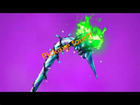 Fortnite Locker Tour Pickaxes Youtube