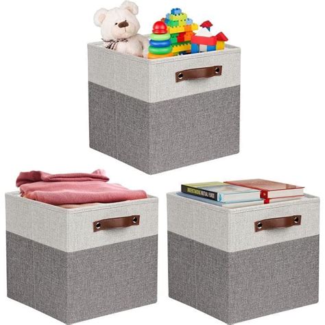 Riwnni Lot De Bo Te De Rangement Pliable X X Cm Panier De