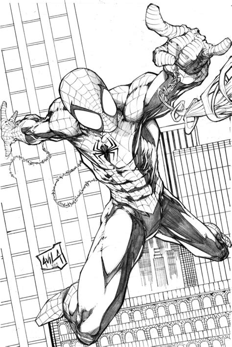 Cartoon Spiderman Drawing At PaintingValley Explore Collection Of