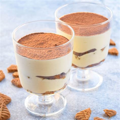 Tiramisu spéculoos facile et léger au café Patati Patate