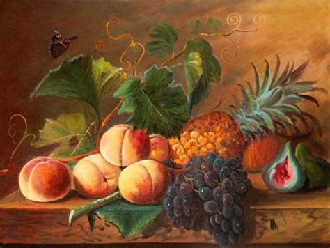 Quadro Natura Morta Con Frutta Di Picart Scuola Nature Morte Falso D