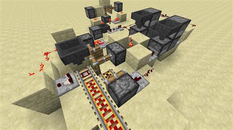 Minecraft Java Edition Moving Minecart Once Hopper Has Items And