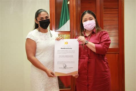 Realiza Nuevos Nombramientos Yensunni Mart Nez Prioriza Equidad De