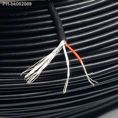 10M Twisted Shielded Cable UL 32AWG 2 Core Anti Oxidation Tinned Copper
