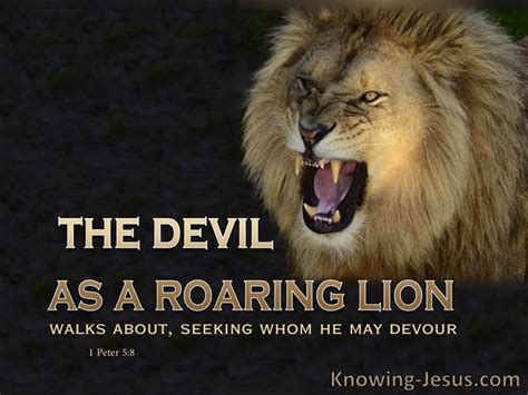 1 Peter 5 8 Be Of Sober Spirit Be On The Alert Your Adversary The