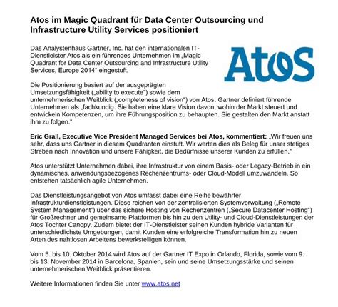 PDF Atos im Magic Quadrant für Data Center Outsourcing und