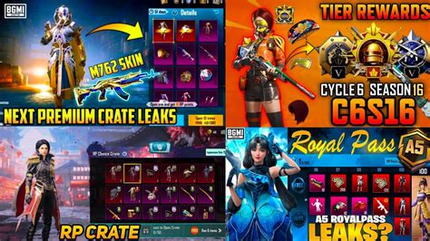 Next Premium Crate Leaks BGMI BGMI New Premium Crate A5 Royal Pass