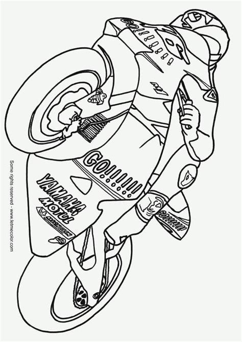 Desenhos De Moto De Trilha Para Imprimir E Colorir Pintar