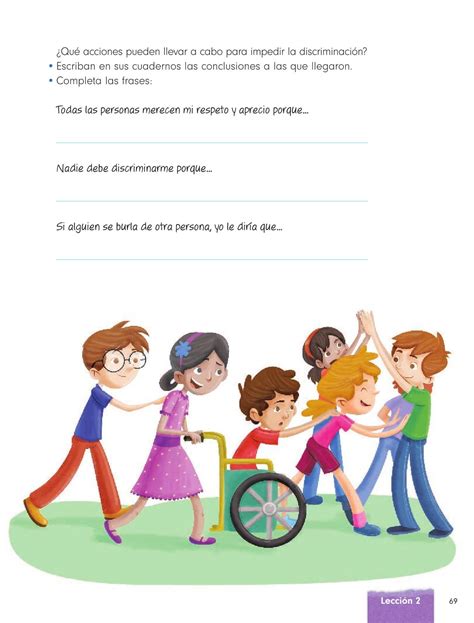 Formación Cívica y Ética Segundo Grado 2016 2017 Online Libros de