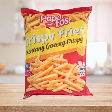 Jual Papatos Kentang Goreng Crispy Fries 1 Kg Shopee Indonesia