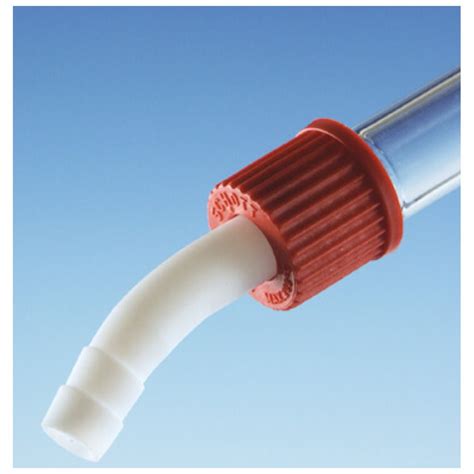 PTFE Oliven Mit GL Lochkappe PBT Schmizo Swiss Scientific Glass