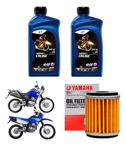 Kit Service Xtz Ybr Ys Tenere Filtro Elf W Sia