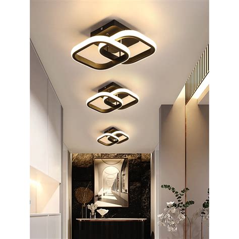 3 cores em 1 luz Luminária De Teto Led Minimalista Moderna Pendente
