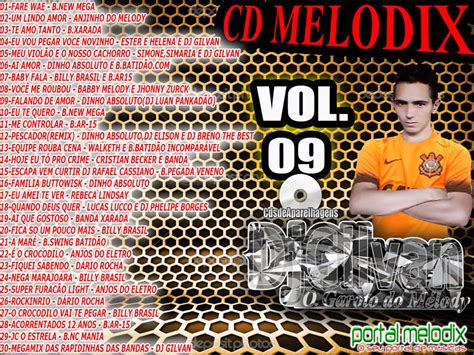 Cd Mixado Melodix Setembro Vol Cds De Aparelhagens