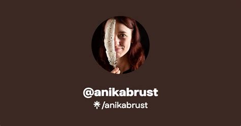 Anikabrust Instagram Facebook Linktree