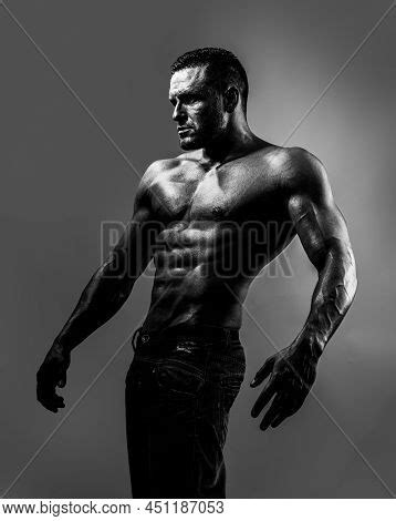 Naked Athlete Strong Image Photo Free Trial Bigstock
