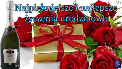 Najpi Kniejsze I Najlepsze Yczenia Urodzinowe Youtube