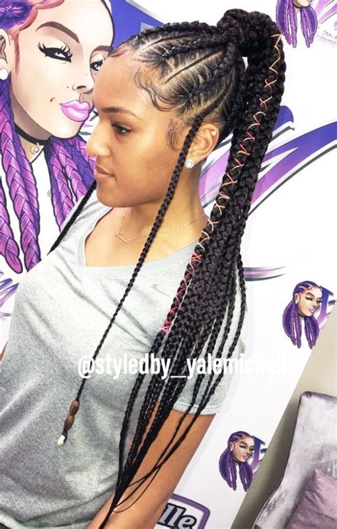 Crazy Braided Ponytail Hairstyles Curly Craze