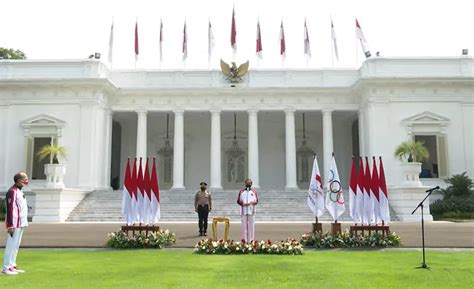 Presiden Lepas Kontingen Indonesia Ke Olimpiade Tokyo 2021 Indoposco Id
