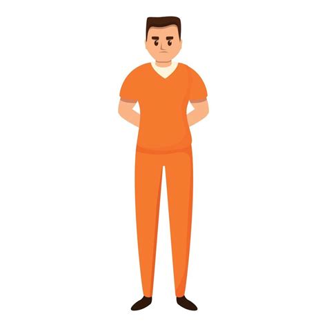 Criminal Prison Icon Cartoon Style Vector Art At Vecteezy