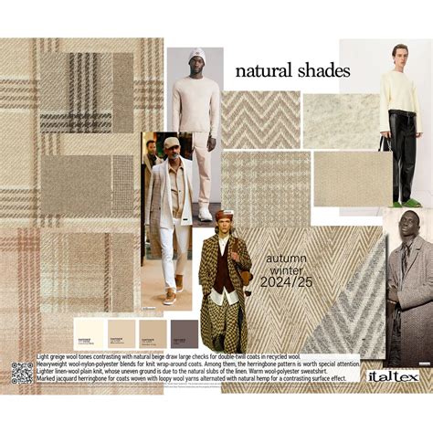 Menswear Colour And Fabric Trends AW 2024 25 Italtex Trends Twill