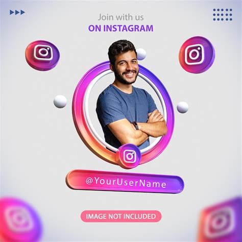 Maquette D affiche Instagram Sur Les Réseaux Sociaux PSD Premium