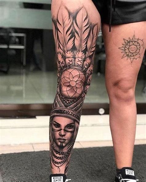 37 ideias Fantásticas de Tatuagens nas Pernas Página 6 de 8 123