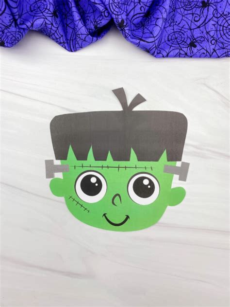 Frankenstein Cut And Paste Craft FREE Printable Story Simple