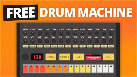 HTML5 Drum Machine FREE Virtual Drum Machine Online 5 Drum Kits