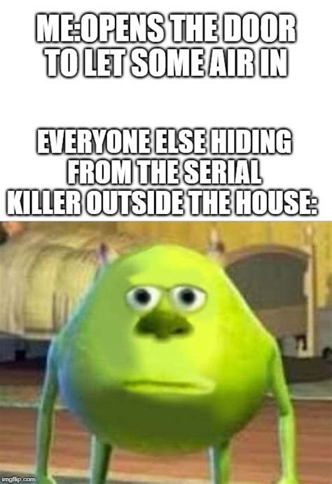 Mike Wazowski Meme Template