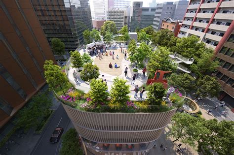 福岡市管理公園初のPark PFI 事業明治公園整備管理運営事業は藤本壮介氏が総合デザイン監修を担当5つの広場立体回廊を整備