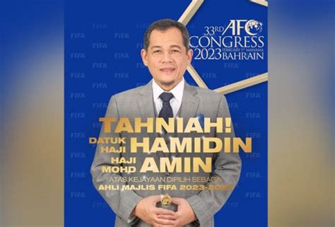 Pm Ucap Tahniah Kepada Hamidin Terpilih Ahli Majlis Fifa Astro Awani