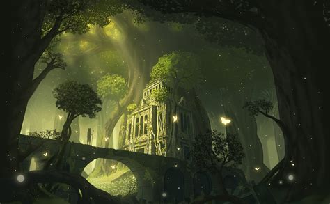 Fondos De Pantalla Arte Digital Obra De Arte Paisaje 1600x990