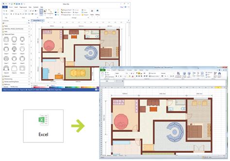How To Make A Floor Plan With Excel Floorplans Click