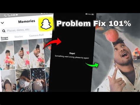 Snapchat Something Went Wrong Please Try Again Oops Something Went