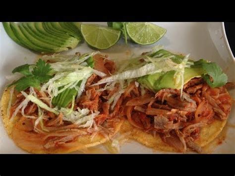 TOSTADAS DE TINGA DE RES DELICIOSA RECETA YouTube