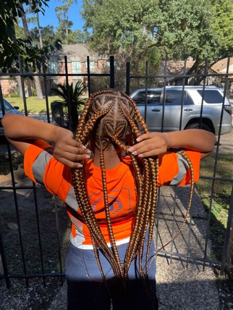 Heart Knotless Braids Braids Hair Knotless
