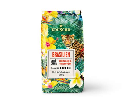 Eduscho Caffè Crema Brasilien 1 kg Ganze Bohne online bestellen bei