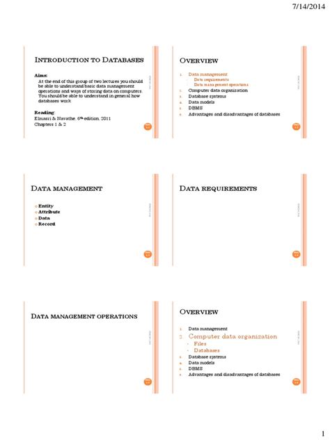 introduction to databases pdf data model databases