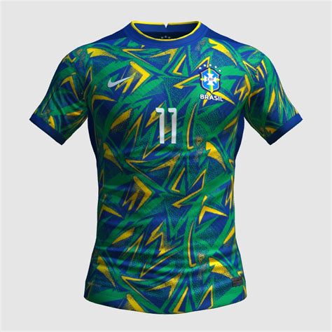 Brazil Nike Away FIFA 23 Kit Creator Showcase