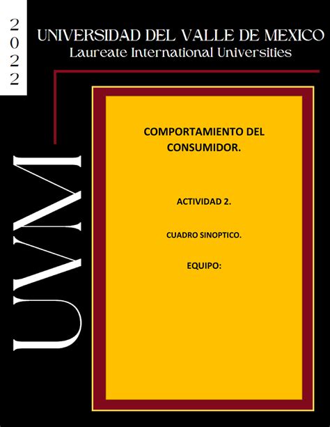 Cuadro Sinoptico Comportamiento Del Consumidor Comportamiento Del