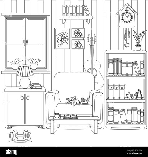 Livre De Coloriage Pour Adultes Et Enfants Sur Le Th Me Du Confort