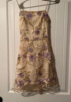 Amari Gold Floral Mesh Dress Review Dresses Images 2022 Page 2