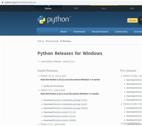 windows下安装python和pip windows pip csdn博客
