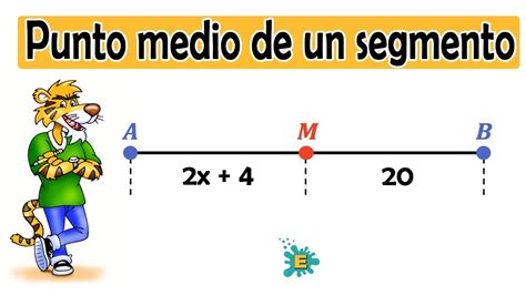 Punto Medio De Un Segmento Incluye Ejercicios Youtube