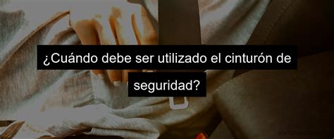 Cómo comprobar el funcionamiento de su cinturón de seguridad Twalcom