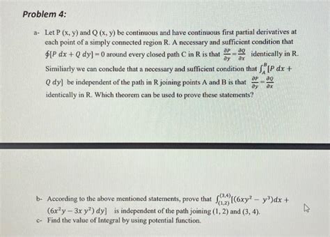 solved a let p x y and q x y be continuous and have